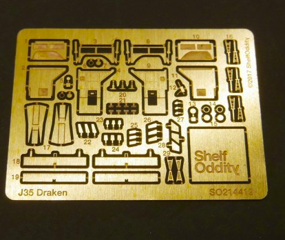 Shelf Oddity 2144019 J35 Draken