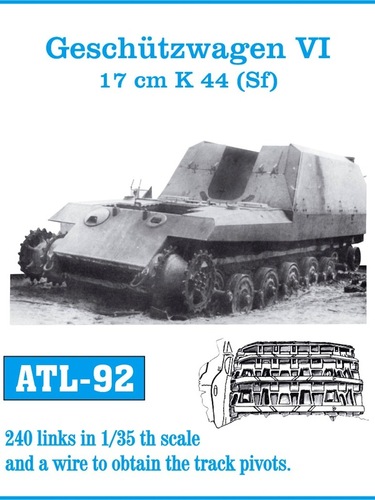 FriulModel 092 Geschützwagen VI 17cm K44 (Sf)