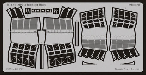 DISCONTINUED Eduard 48574 MiG-3 landing flaps TRUMPETER