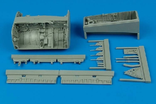 Aires 2096 F-8 Crusader wheel bay Trumpeter