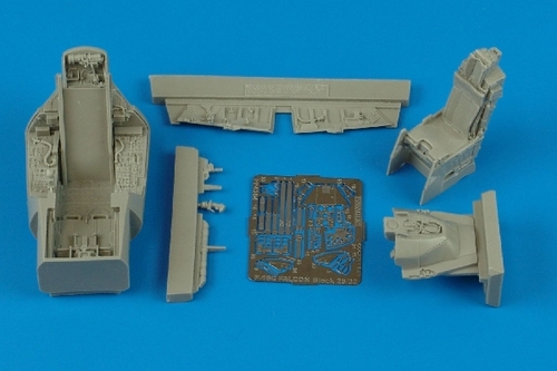 Aires 4364 F-16C Falcon Block 25/32 cockpit set Tamiya