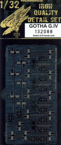 HGW Models 132088 Gotha G.IV Bomb Rack
