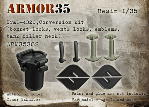 Armor35 35382 Ural-4320, Conversion kit