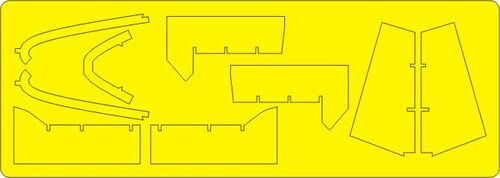 New Ware AM0895 A-4B/C/E/F Skyhawk CAMOUFLAGE kabuki masks for Fujimi, Hobby 2000