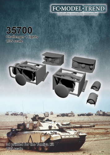 FC ModelTrend 35700 Challenger 1 MBT lights