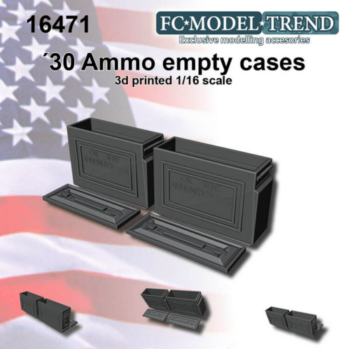 FC ModelTrend 16471 30 empty ammo boxes