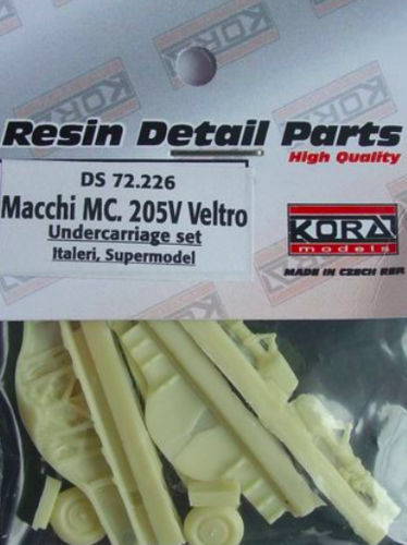 Kora Models DS72226 Macchi MC.205V Veltro Undercarriage set