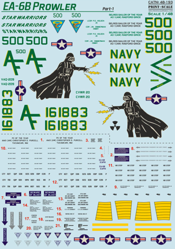 Print Scale 48-193 EA-6B Prowler Part 1