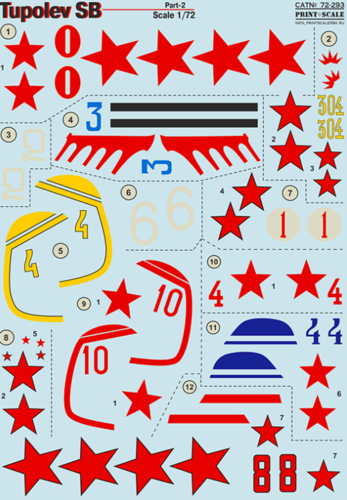 Print Scale 72-293 Tupolev SB-2 "Katushka" Part 2