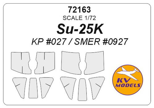 KV Models 72163 Su-25 K (masks for two versions) / KOPRO)