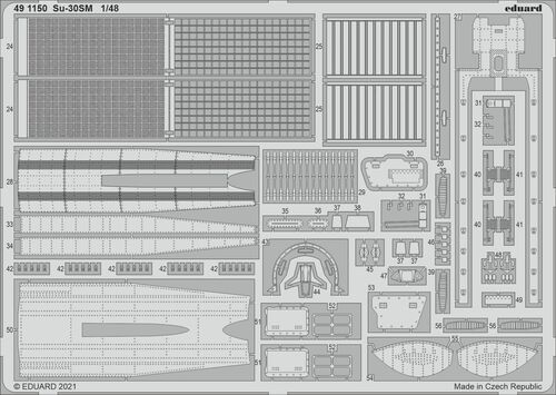 Eduard 491150 Su-30SM Kitty Hawk