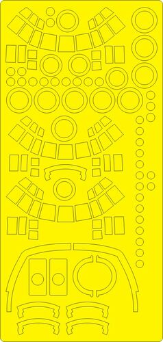 New Ware AM0777 C-130H EXPERT kabuki masks for Zvezda