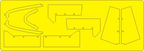 New Ware AM0631 A-4B/C/E/F Skyhawk CAMOUFLAGE kabuki masks for Fujimi