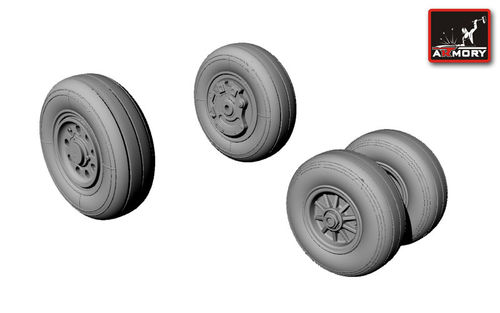Armory Models Group AW72307 F-35C Lightning-II wheels