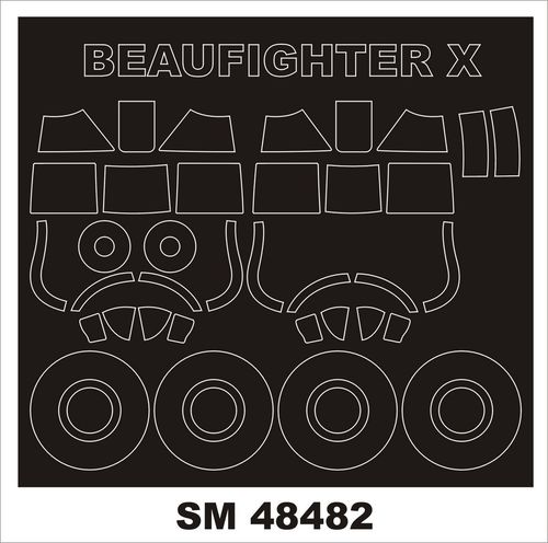 Montex SM48482 Beaufighter Mk X REVELL
