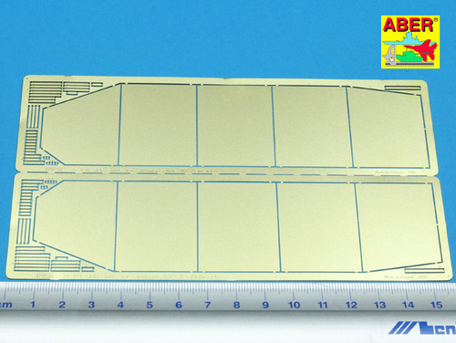 Aber 35A051 Side skirts for Sturmgeschutz IV