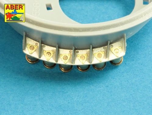 Aber 35A128 Soviet smoke Discharges system for BMP-1 902V "Tucha" with rack