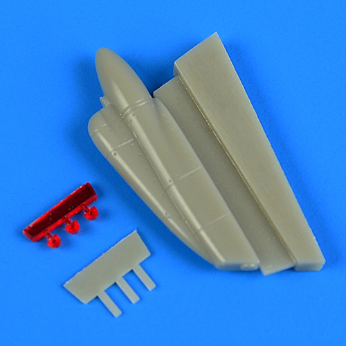 Quickboost 72565 F-14A/B Tomcat chin pod -early v. HASEGAWA
