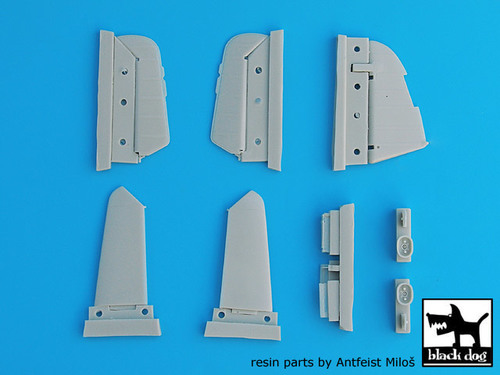Black Dog A32004 Bf-109 G,K detail set for Hasegawa