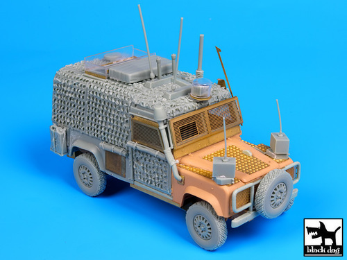 Black Dog T35092 Land Rover Defender Snatch Barracuda for Hobby Boss
