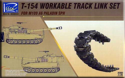 Riich.Models RE30001 T-154 Workable track link set for M109 A6 PALADIN SPH