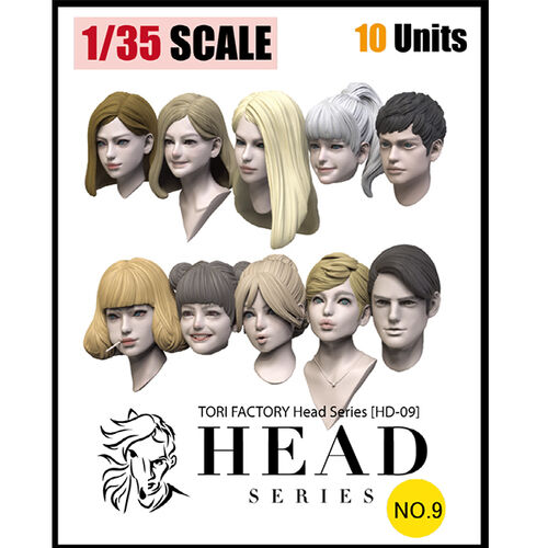 Tori Factory HD-09 Head Series - Young People