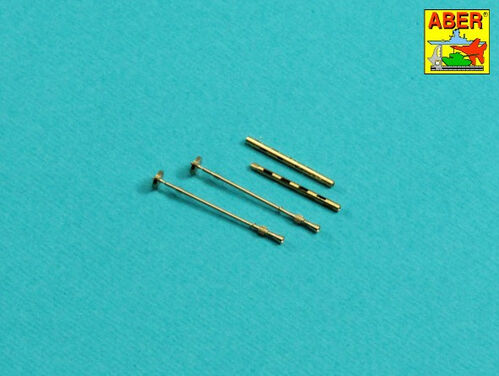 Aber A32019 Set Of 2 Barrels For British Mk 2 Browning .303 Aircraft Machine Guns With Flash Hiders