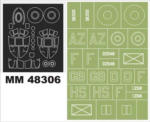 Montex MM48306 Mosquito B MkIV Revell 4555
