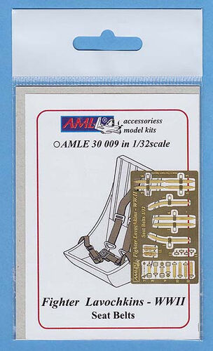AML E30009 Lavochkin La-5/La-7 Fighter WWII seatbelts