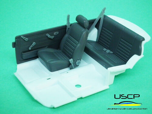 Ukrainian Scale Cars Production (USCP) 24A069 Mini MPI Interior Detail-Up Set B