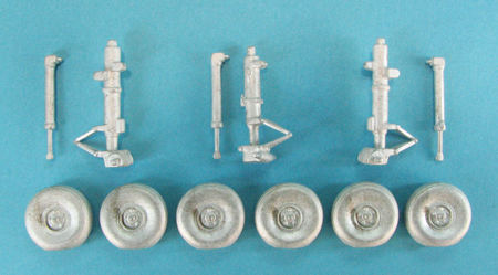 Scale Aircraft Conversions 32070 SA 330 Puma - Landing Gear (designed to be used with Matchbox and Revell kits)