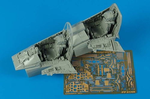 Aires 2168 Su-25UB Frogfoot B cockpit set Trumpeter