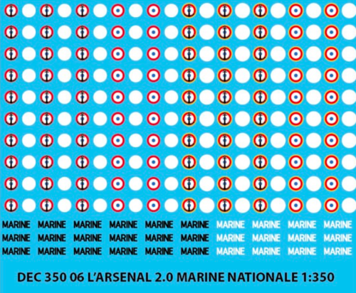 L'Arsenal 2.0 DEC35006 French roundels