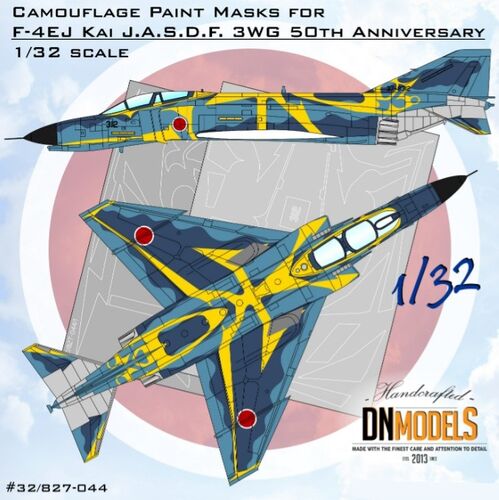 DN Models 32-827-044 F-4EJ Kai J.A.S.D.F. 3WG 50th Anniversary Paint Mask Set