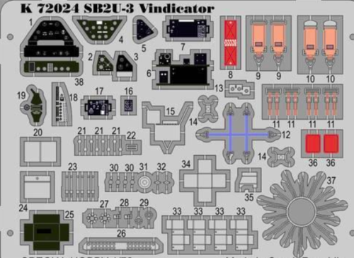 MPM K72024 SB2U-3 Vindicator