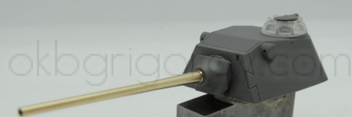 OKB Grigorov B72004 Turret for Pz.V Panther Ausf. F, Rheinmetall proposal
