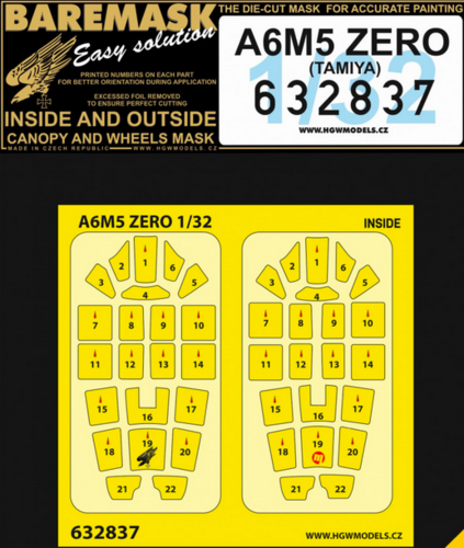 HGW Models 632837 A6M5 Zero