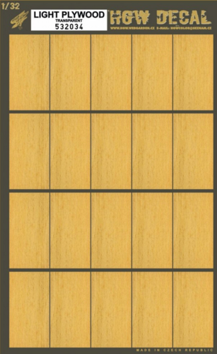 HGW Models 532034 Light Plywood