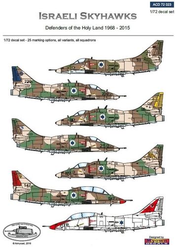 Armycast ACD72023 Israeli Skyhawks - Defenders Of The Holy Land 1968-2015