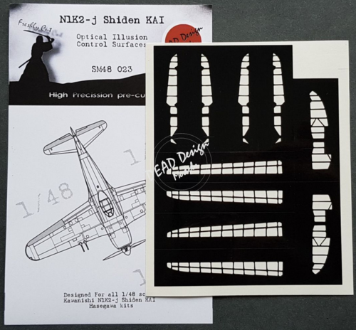 DEAD Design Models SM48023 N1K2-J Shiden KAI Control Surfaces