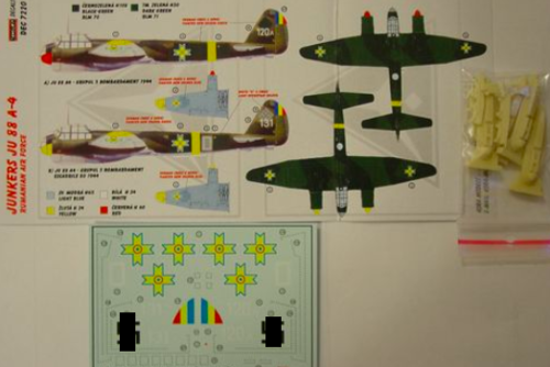 Kora Models Dec7220 Ju 88 Romania
