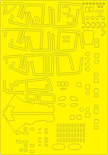 New Ware AM0453 Su-27 UB Flanker C EXPERT kabuki masks for Hobbyboss