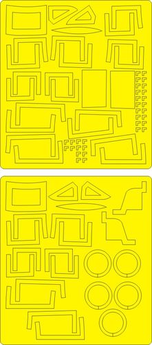 New Ware AM0152 AD-5 (A-1E) Skyraider ADVANCED kabuki masks for Revell, Matchbox