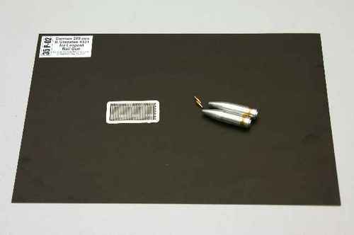 Aber 35P-02 German 280mm R Grenates 4331 for Leopold Rail Gun