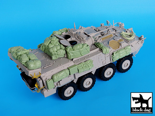 Black Dog T35033 Canadian Lav III accessories set for Trumpeter