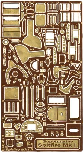 Part S48-079 Spitfire Mk.I / II Tamiya