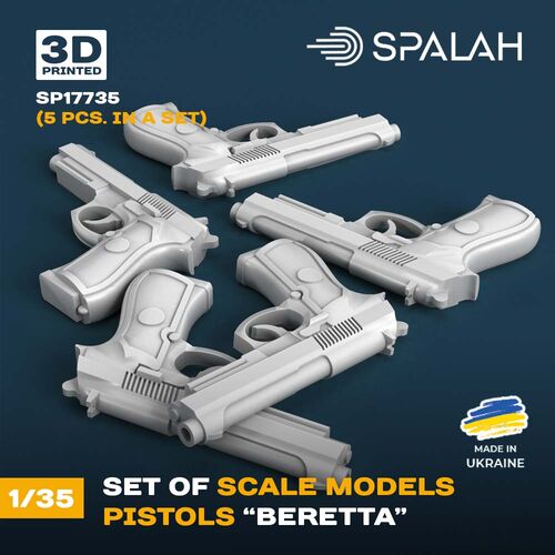 Spalah 17735 Beretta Pistols (5pcs)