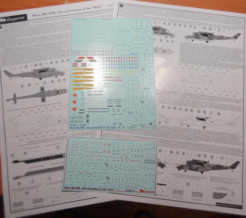 Begemot Decals 72-053 Mil Mi-35M