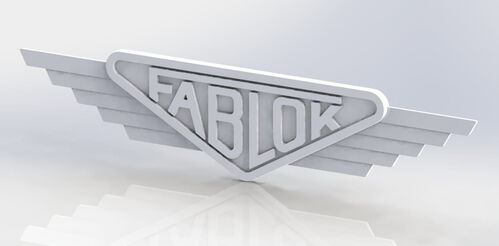 EMP3D 25011038 Tabliczki FabLok - typ 1 (2 sztuki)