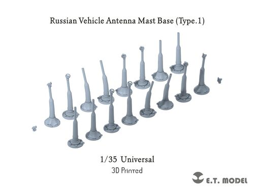 ET Model P35-227 Russian Vehicle Antenna Mast Base - Type 1